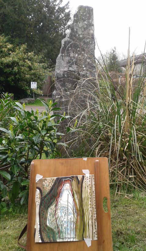 The Stone In Merlin’s Town – scribblah