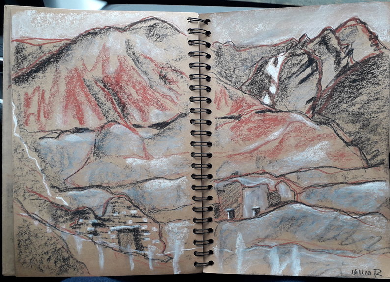 Drawing The Bronze Age Mines – scribblah